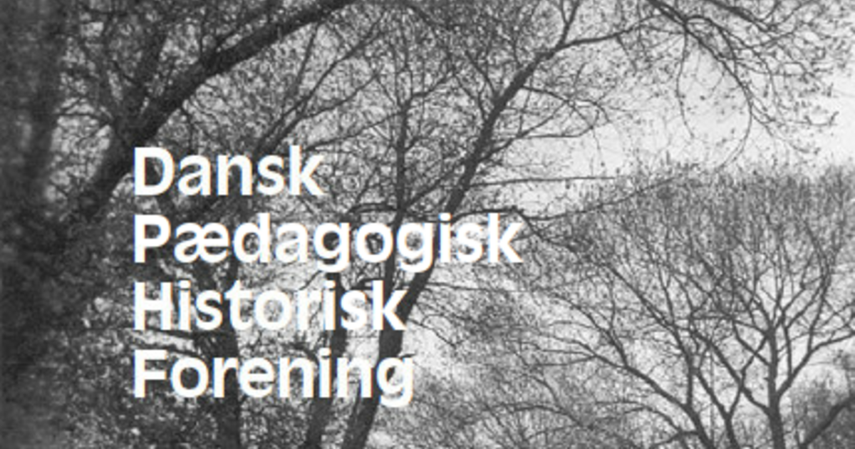 Nyhedsbrev fra Dansk Pædagogisk Historisk Forening | BUPL