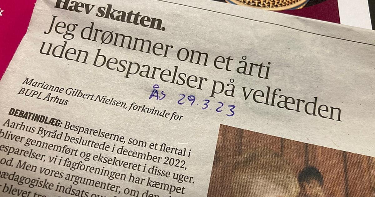 Læserbrev: Et årti uden besparelser på velfærden | BUPL