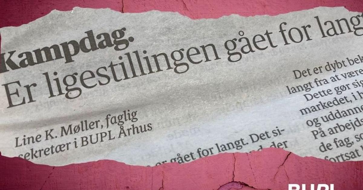 Læserbrev: Er ligestillingen gået for langt? | BUPL