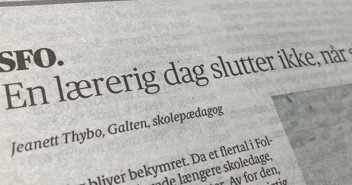 Læserbrev: Ny aftale om folkeskolen | BUPL